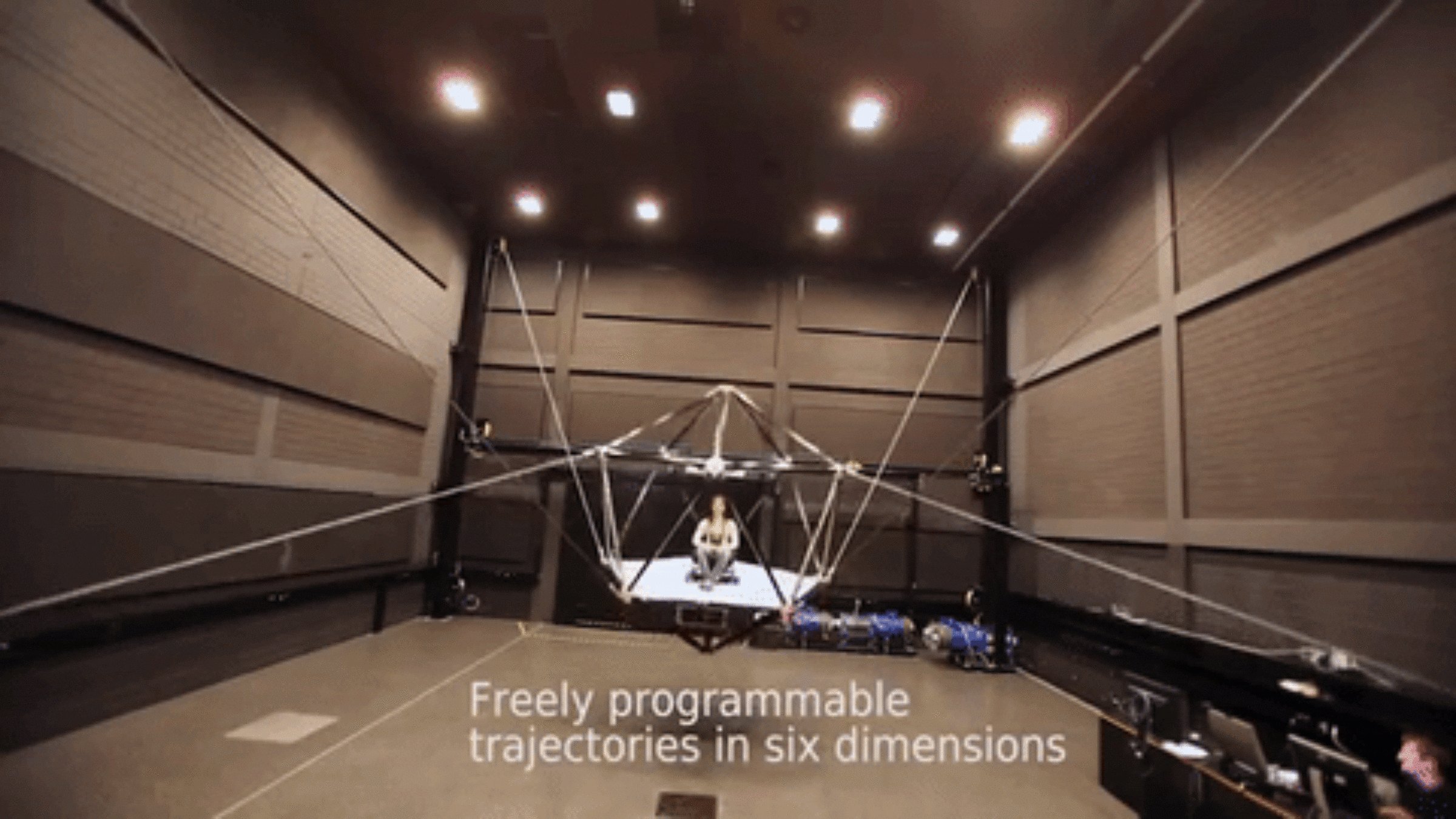 MPI and Fraunhofer IPA create suspended, robotic VR simulation cage ...