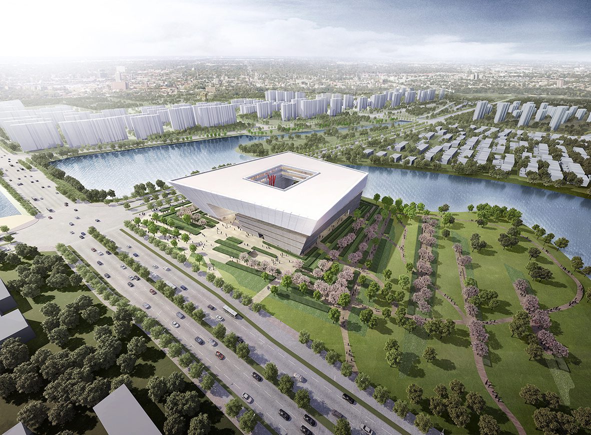 New Library Building in Suzhou will be designed by gmp Architects ...