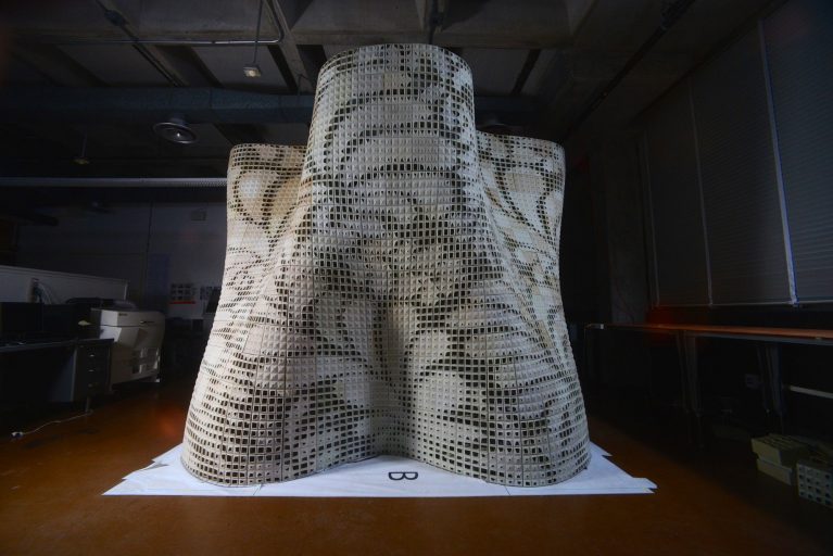"Bloom" , The 9-foot-tall 3d printed Pavilion - Arch2O.com