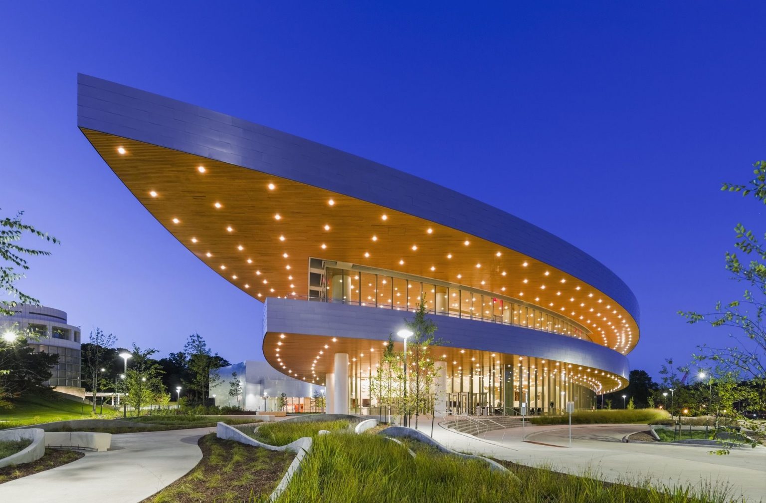 Hancher Auditorium | Pelli Clarke Pelli Architects - Arch2O.com
