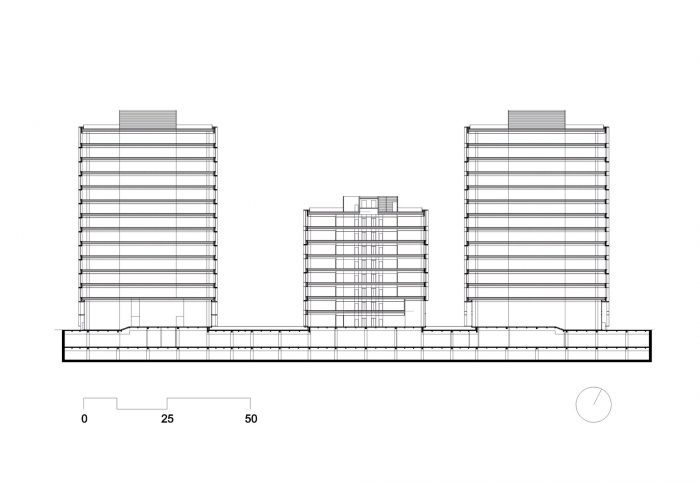 3 Cubes Office Building | gmp Architekten - Arch2O.com