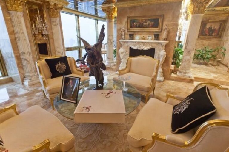 Quick Tour Inside Donald Trump House: Iconic Penthouse, Luxury Estates ...