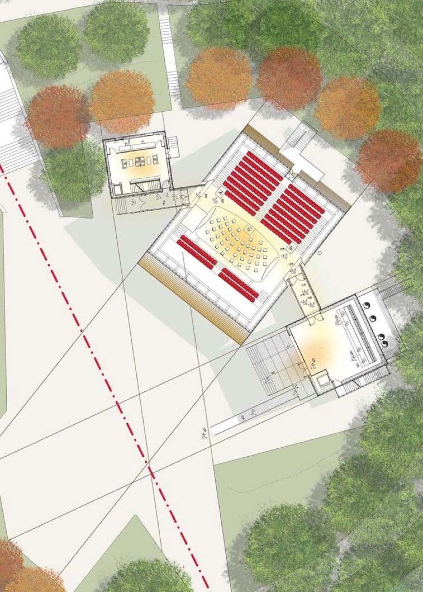 Temporary auditorium in L'Aquila | Renzo Piano Building Workshop ...
