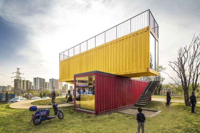 Container Stack Pavilion | People's Architecture - Arch2O.com