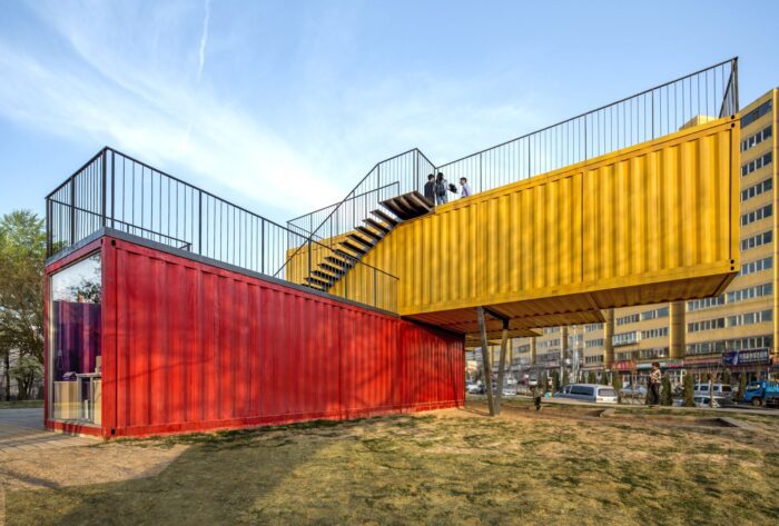 Container Stack Pavilion | People's Architecture - Arch2O.com