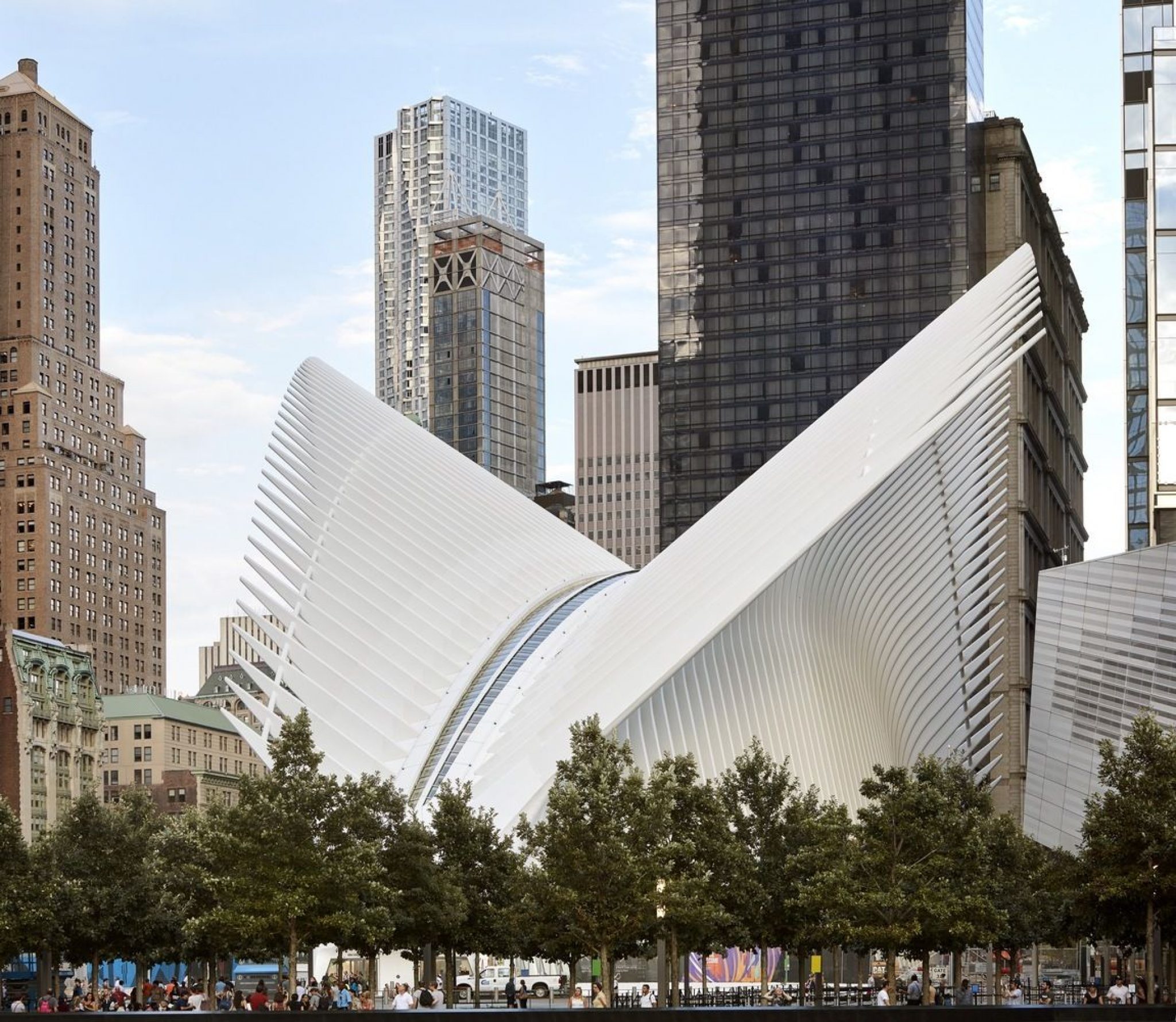 'Oculus NYC' World Trade Center Transportation Hub | Santiago Calatrava ...