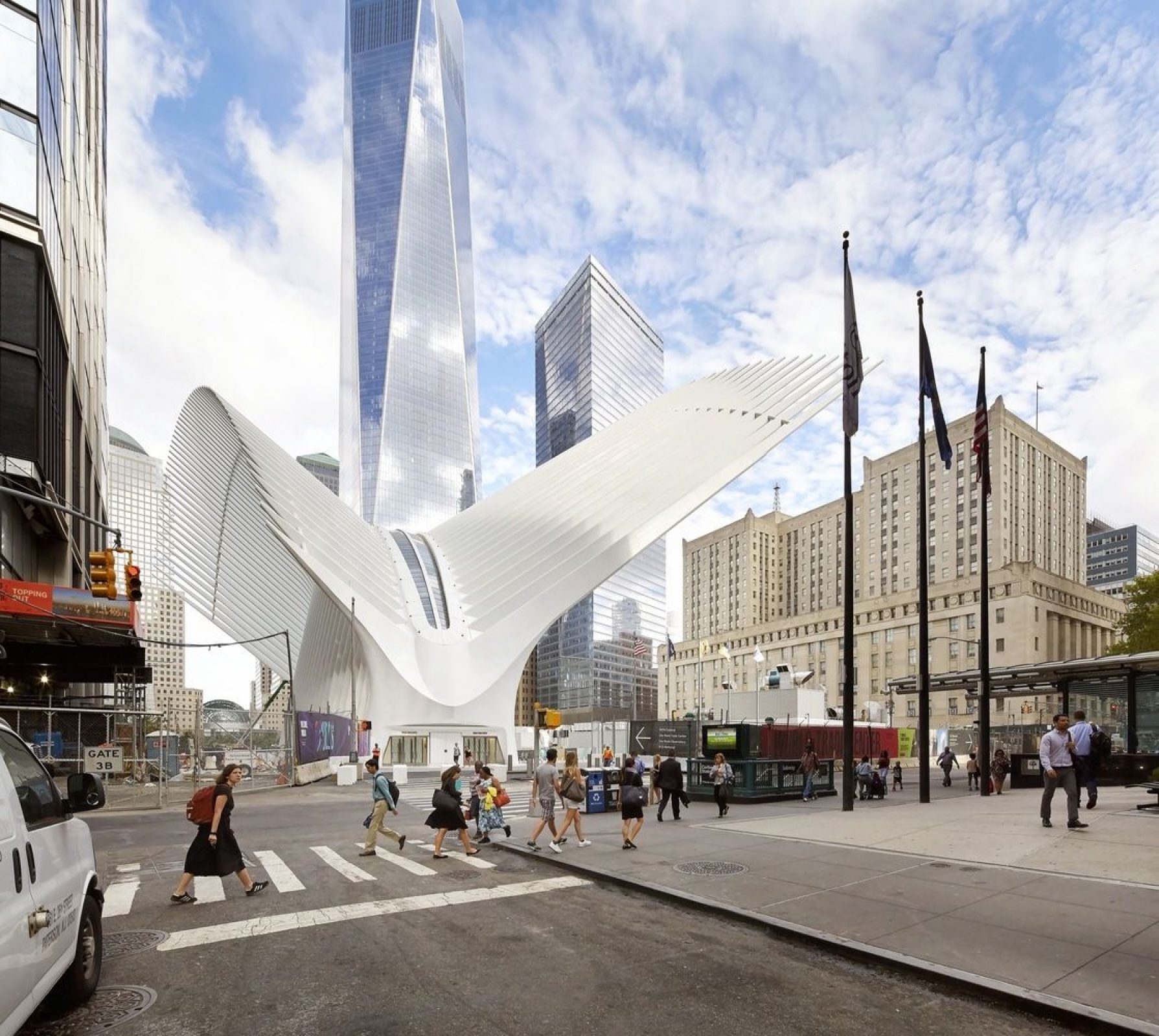 'Oculus NYC' World Trade Center Transportation Hub | Santiago Calatrava ...