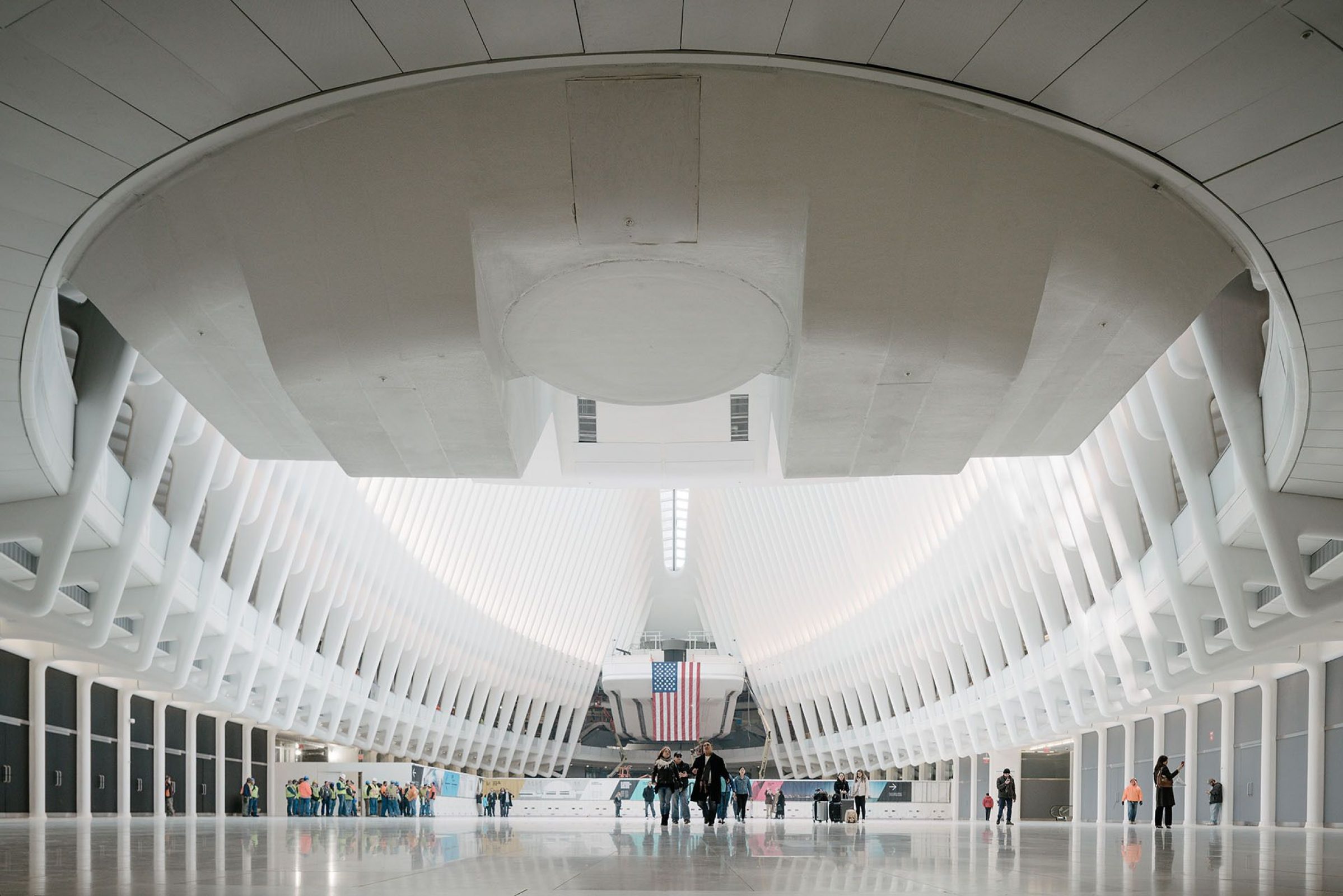 'Oculus NYC' World Trade Center Transportation Hub | Santiago Calatrava ...