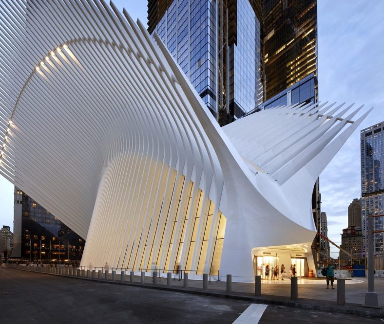 ‘Oculus NYC’ World Trade Center Transportation Hub | Santiago Calatrava ...