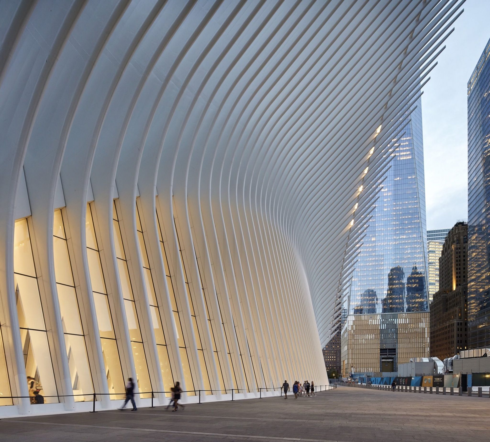 'Oculus NYC' World Trade Center Transportation Hub | Santiago Calatrava ...