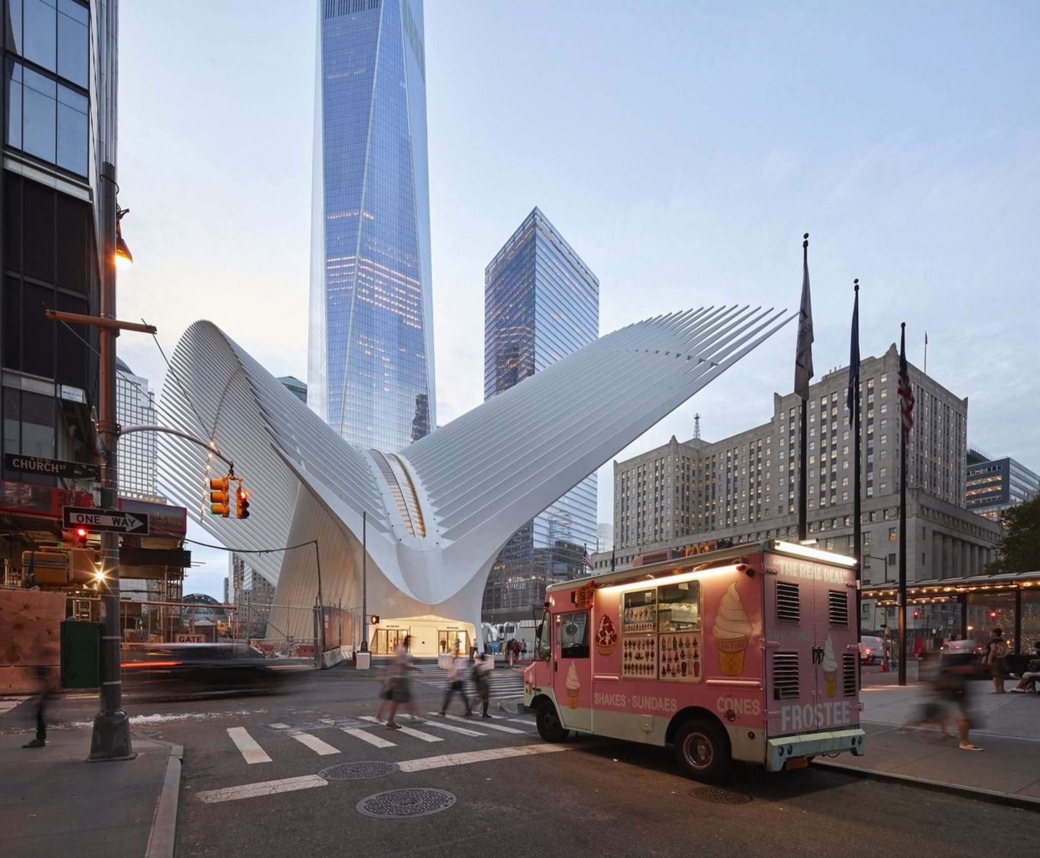 'Oculus NYC' World Trade Center Transportation Hub | Santiago Calatrava ...