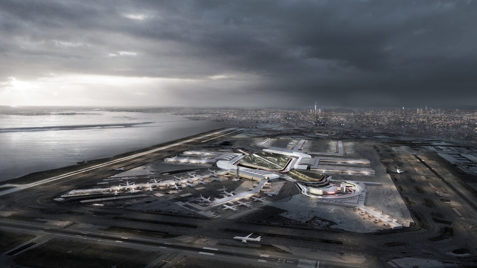 JFK International Airport Renovation Plan 2017 - Arch2O.com