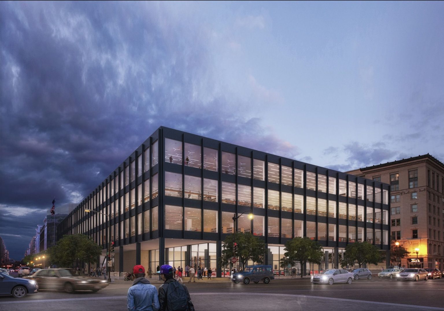 Mecanoo Releases “Fly Thru” Video of Modernized MLK Memorial Library in ...