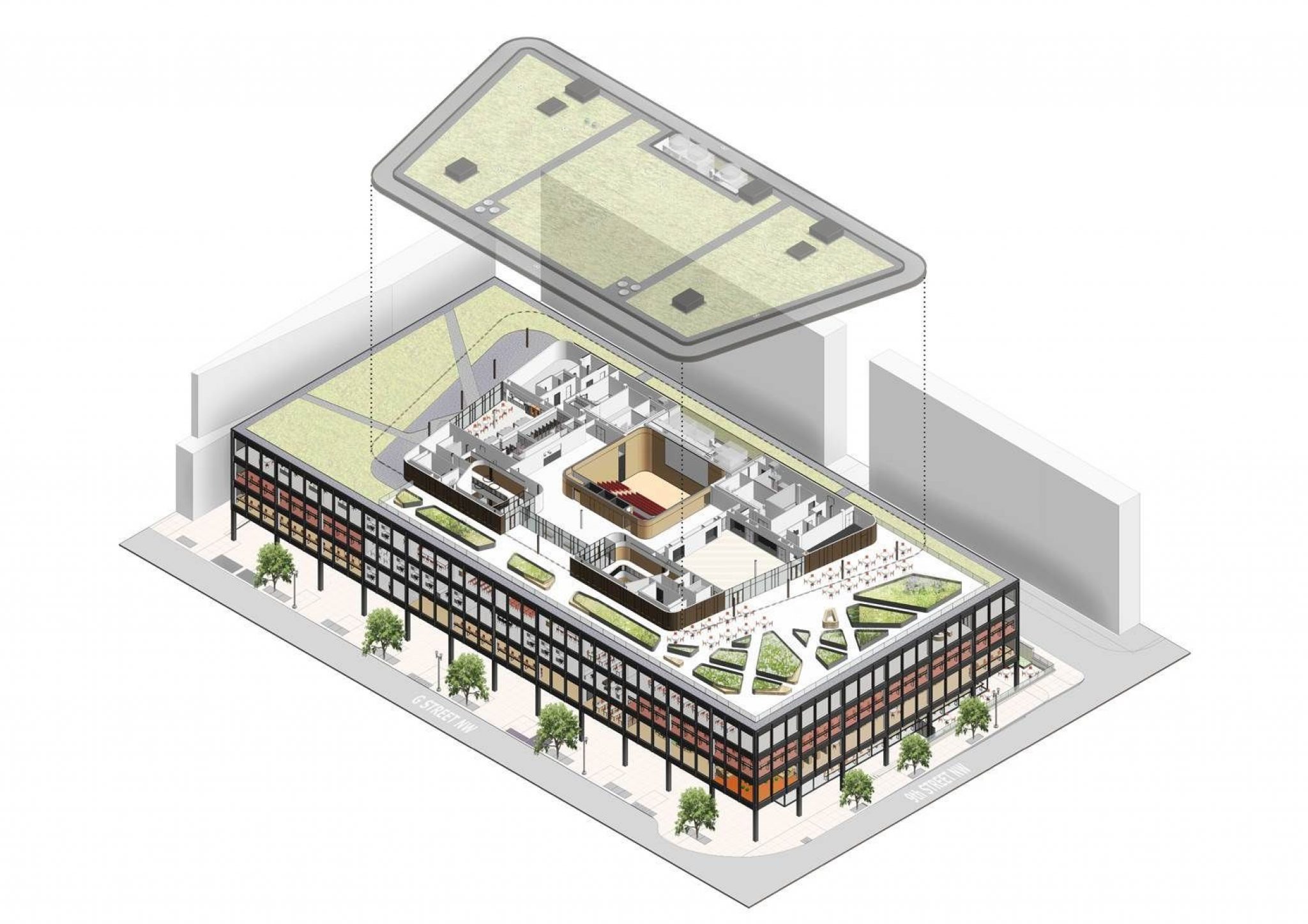 Mecanoo Releases “Fly Thru” Video of Modernized MLK Memorial Library in ...