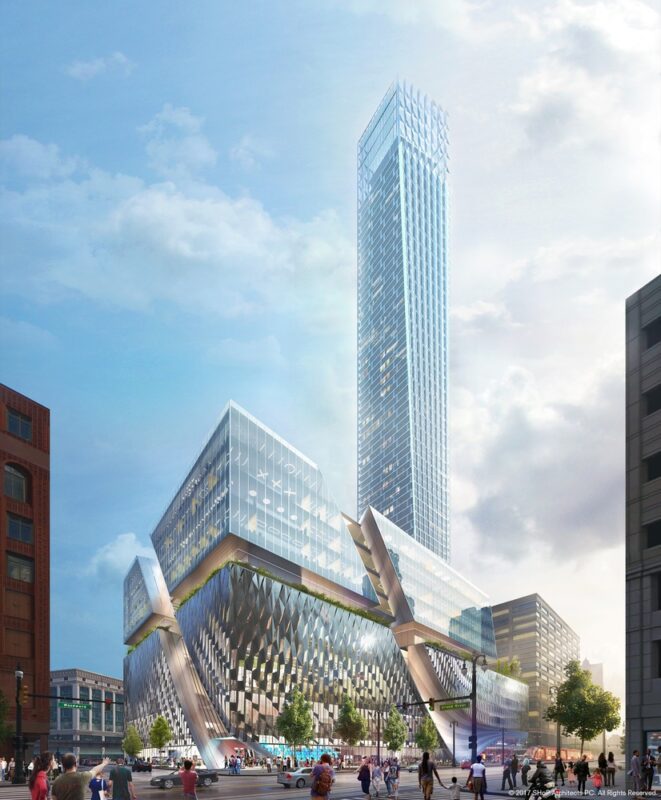 SHoP Reveals New Renderings for Detroit’s Tallest Building on the ...
