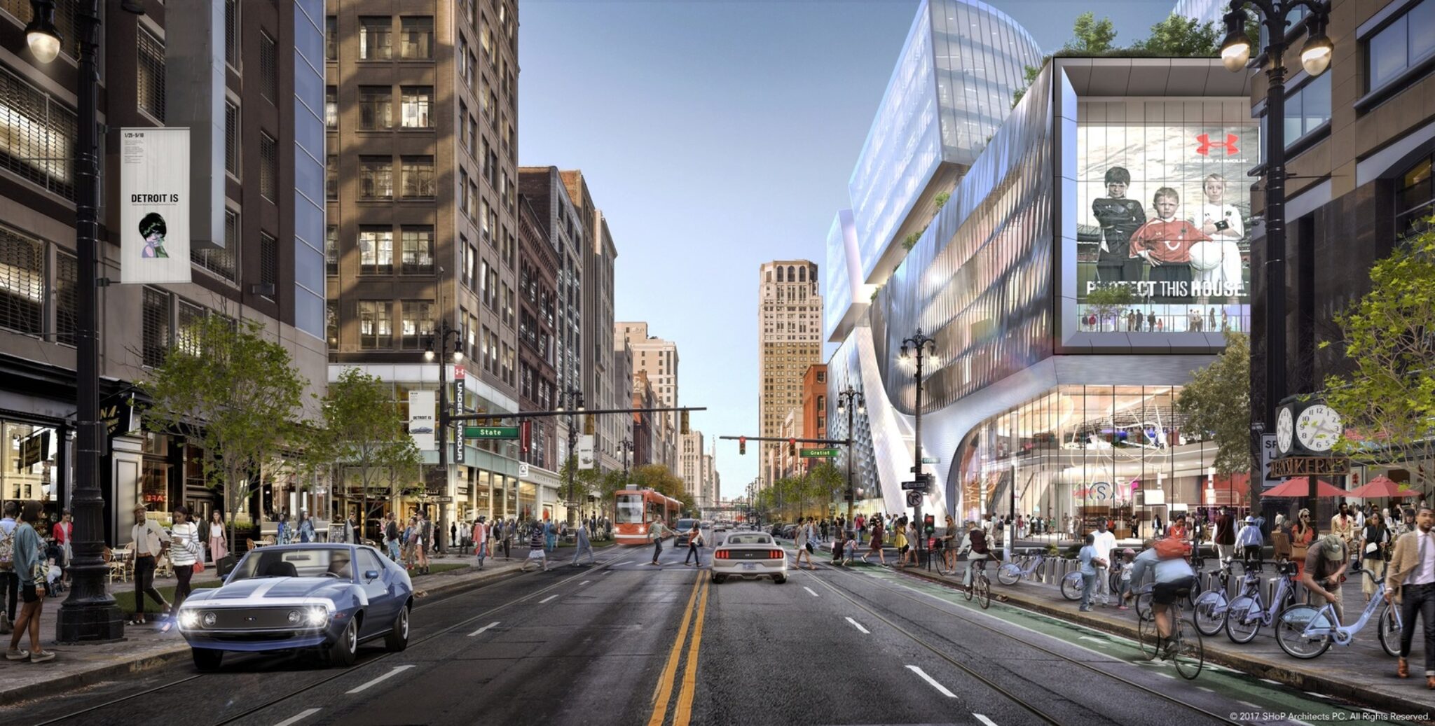 SHoP Reveals New Renderings for Detroit’s Tallest Building on the ...