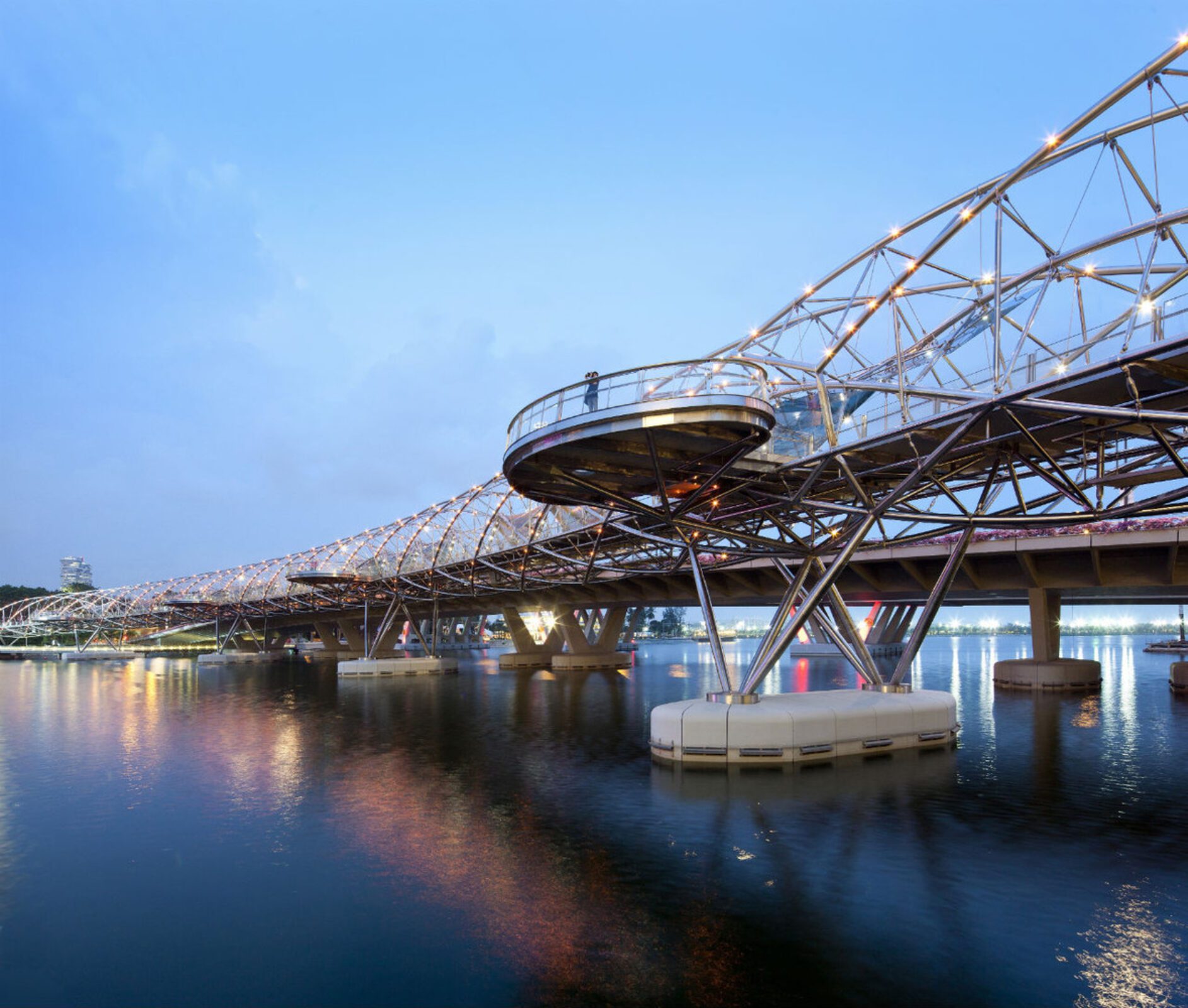 The Helix Bridge | Cox Architecture - Arch2O.com