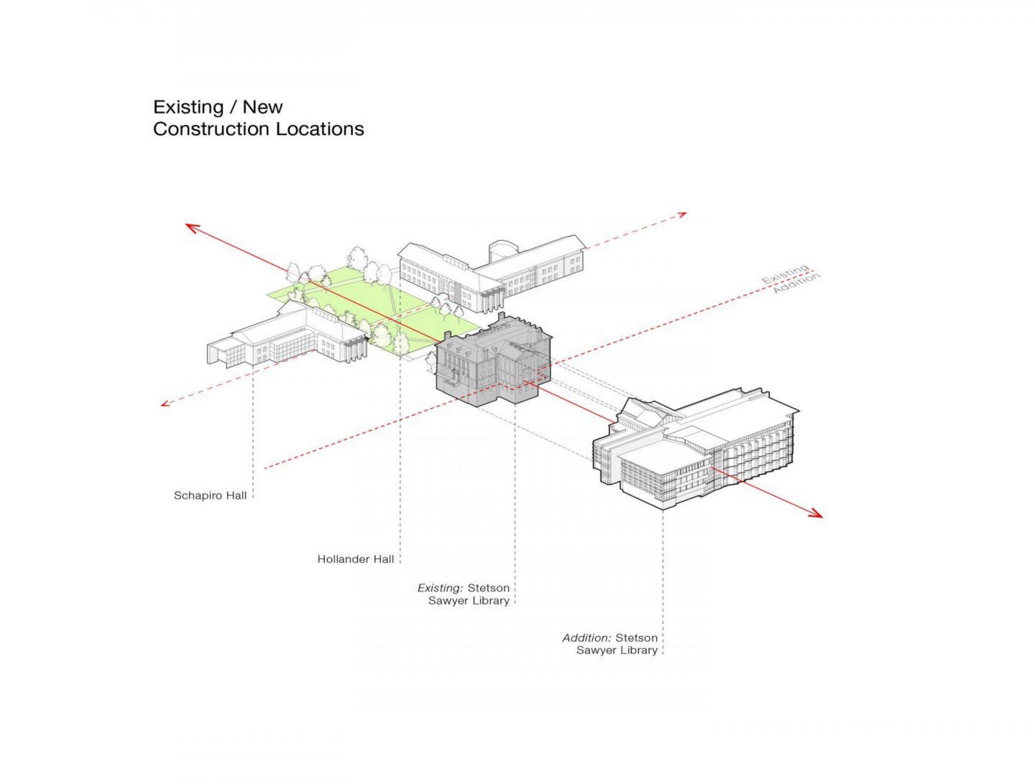 Williams College, Stetson Hall, Sawyer Library | Bohlin Cywinski ...