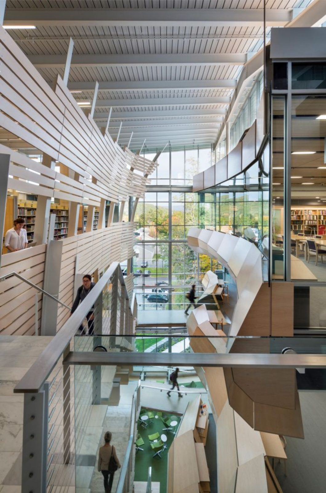 Williams College, Stetson Hall, Sawyer Library | Bohlin Cywinski ...