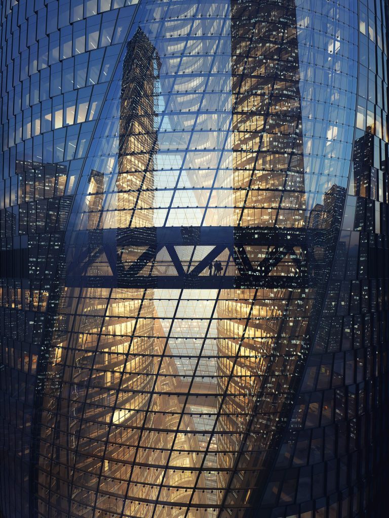 Zaha Hadid’s Leeza Soho tower features the world’s largest atrium ...
