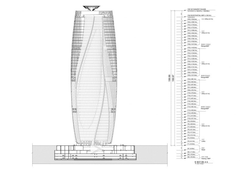 Zaha Hadid’s Leeza Soho tower features the world’s largest atrium ...