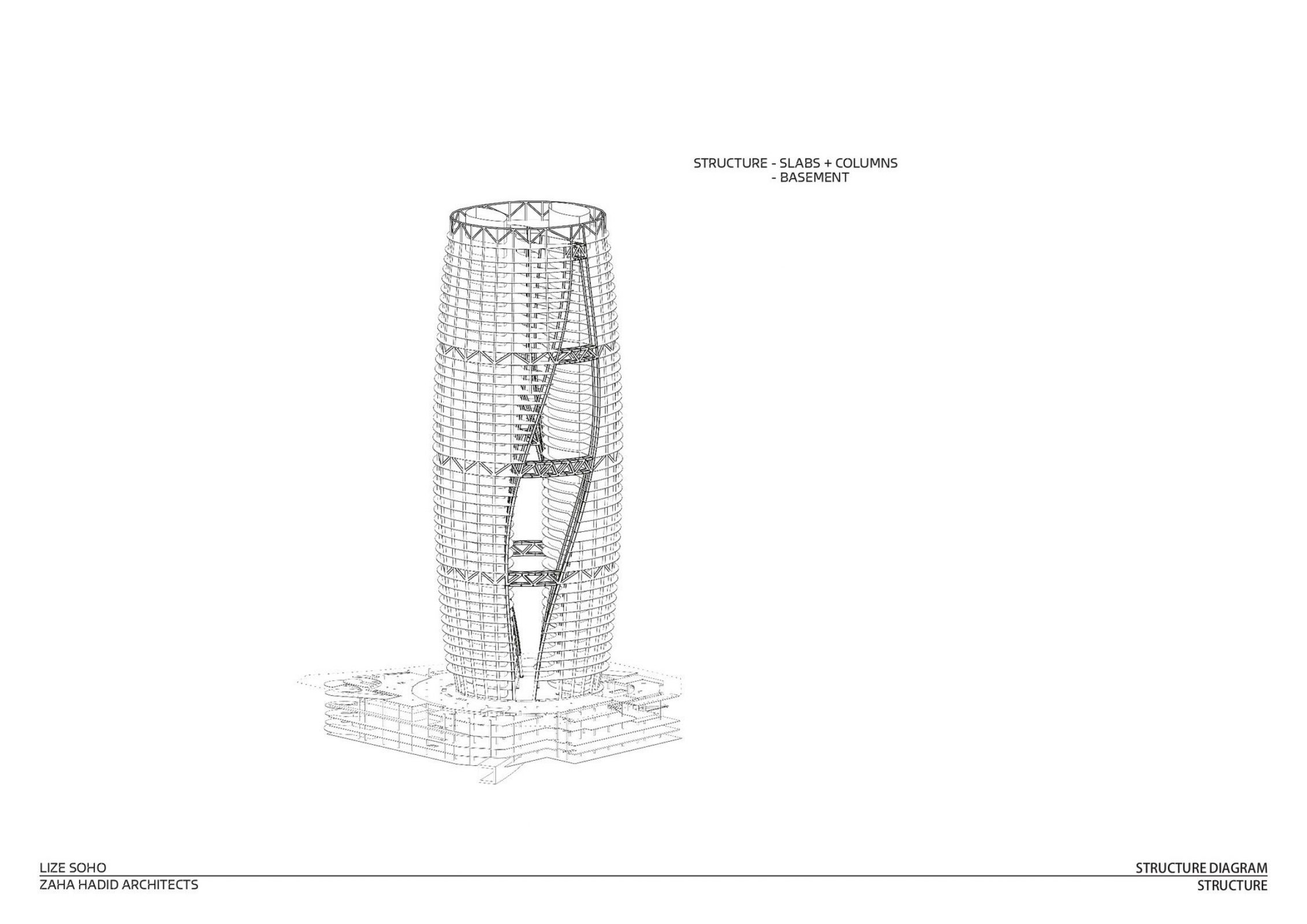 Zaha Hadid's Leeza Soho tower features the world's largest atrium ...
