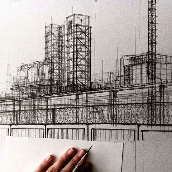 Architecture Student Revives the Magic of Architectural Hand Sketching ...