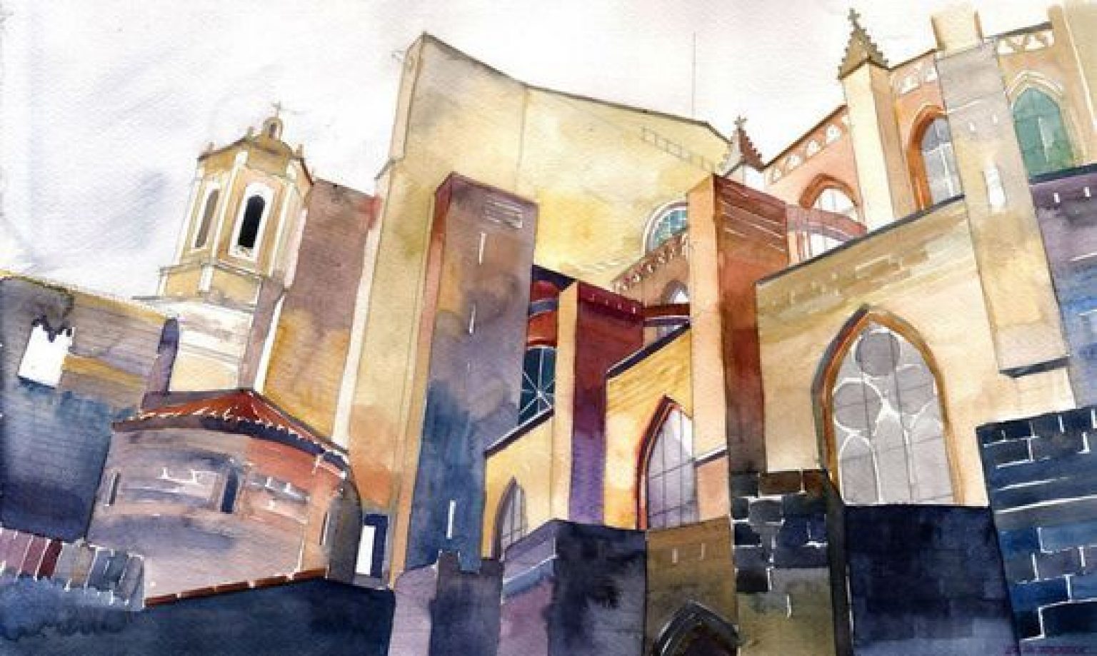 Architecture Student Revives the Magic of Architectural Hand Sketching ...