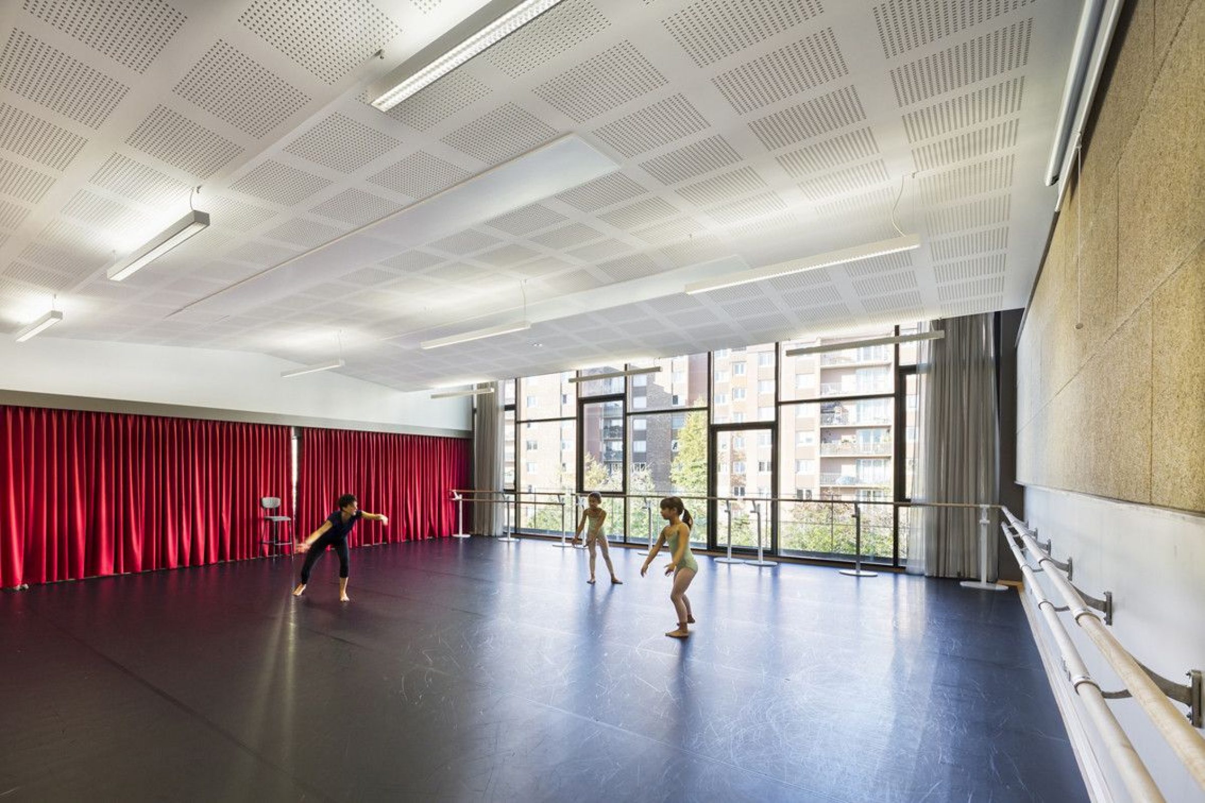 Music Conservatory in Paris' 17th Arrondissement | Basalt Architects ...