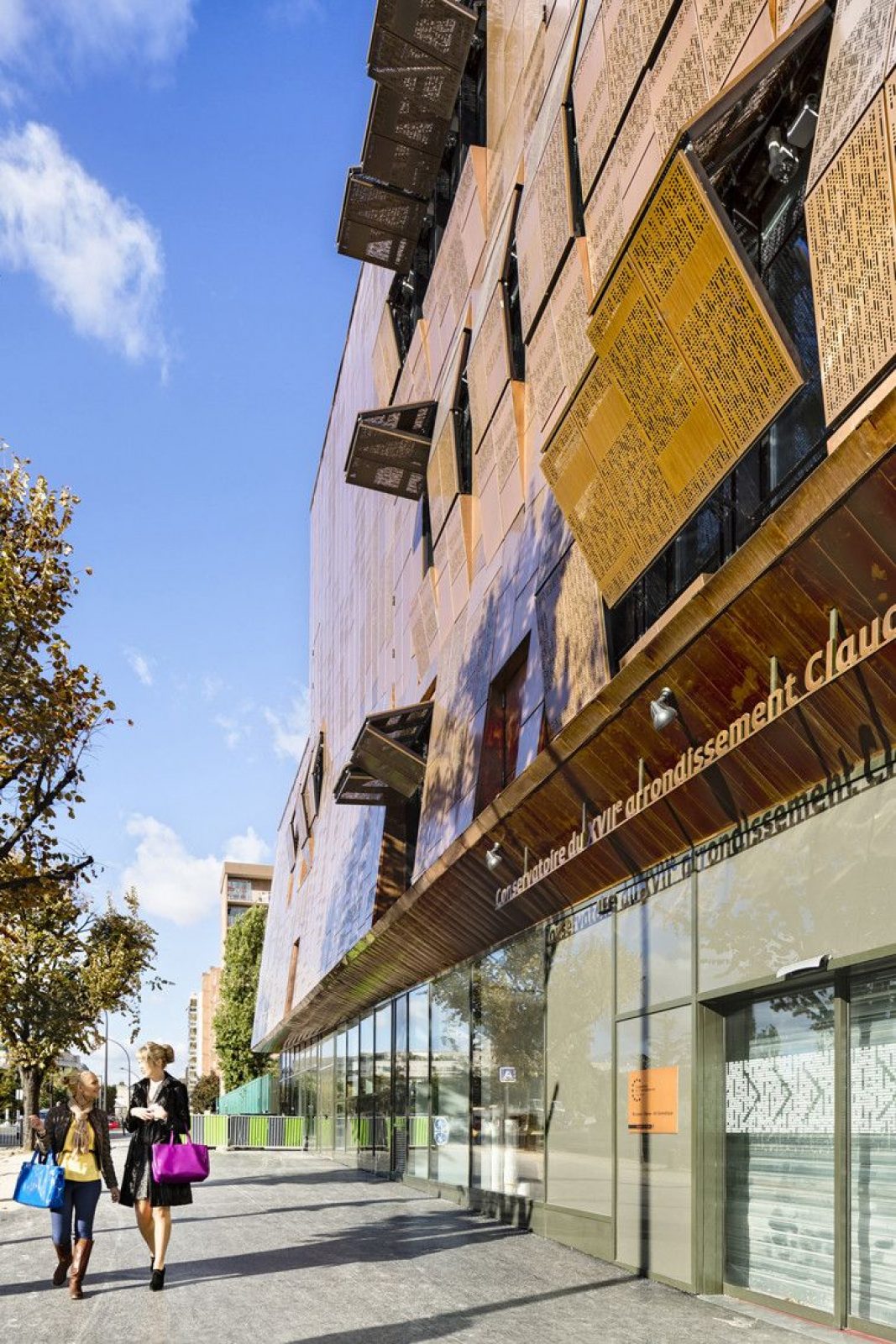 Music Conservatory in Paris’ 17th Arrondissement | Basalt Architects ...