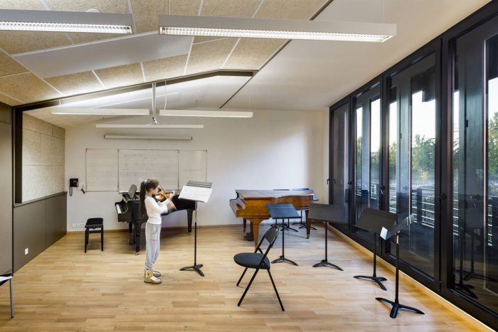 Music Conservatory in Paris' 17th Arrondissement | Basalt Architects ...