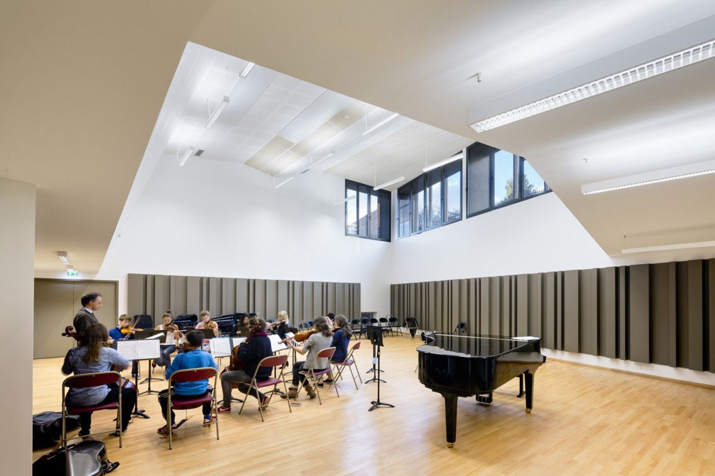 Music Conservatory in Paris' 17th Arrondissement | Basalt Architects ...