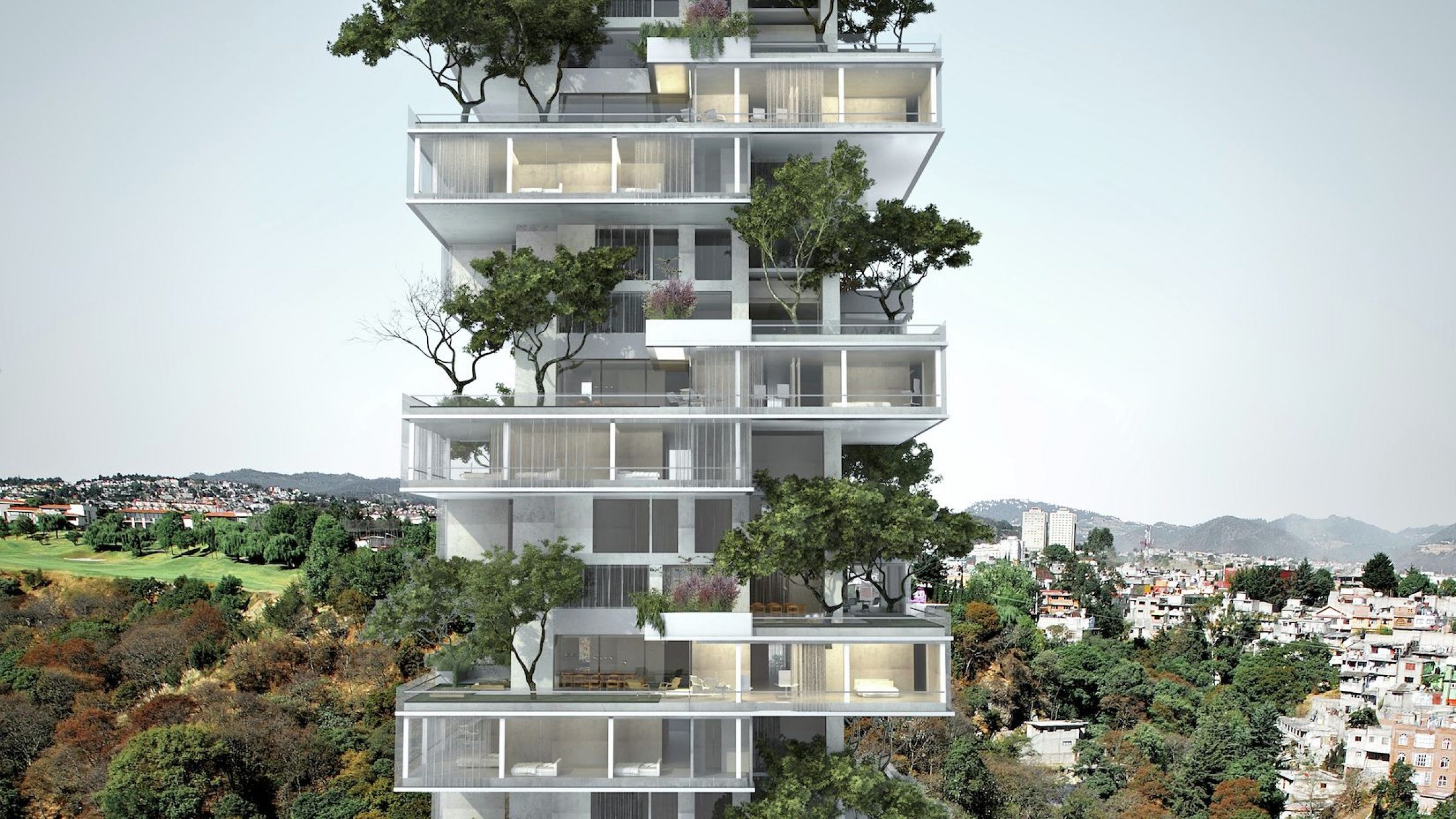 Torre Cuajimalpa - Helicoid Gardens | Kristjan Donaldson + Meir Lobaton ...