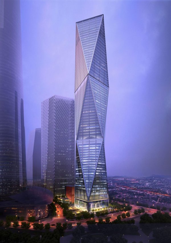 Diagonal Tower | SOM - Arch2O.com