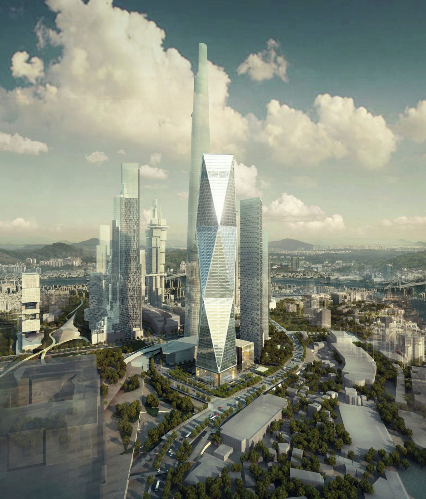Diagonal Tower | SOM - Arch2O.com