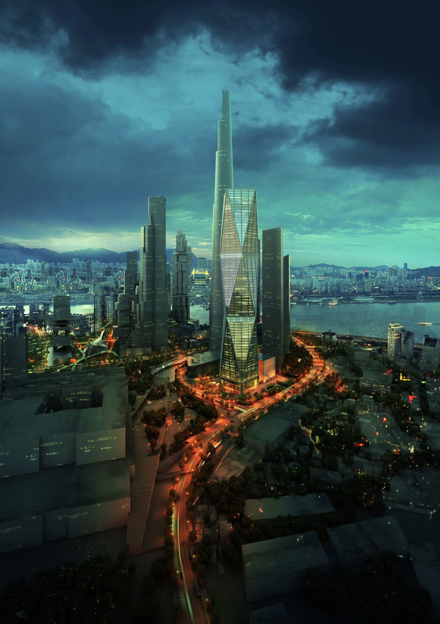 Diagonal Tower | SOM - Arch2O.com