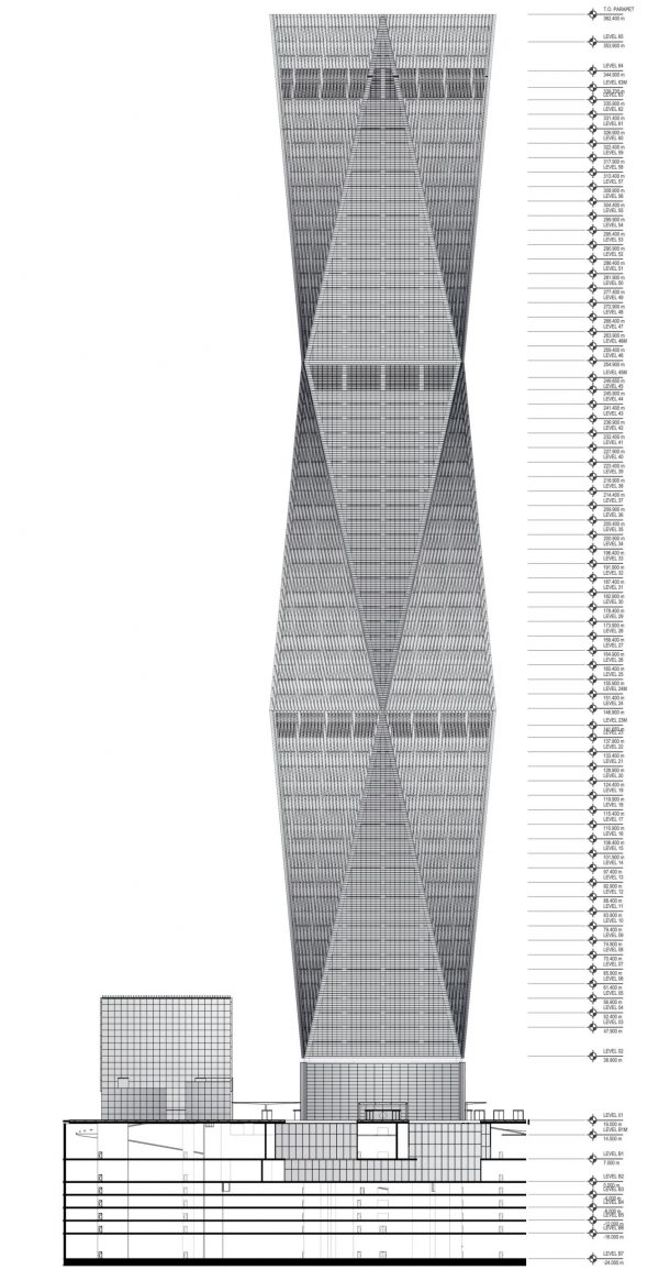 Diagonal Tower | SOM - Arch2O.com