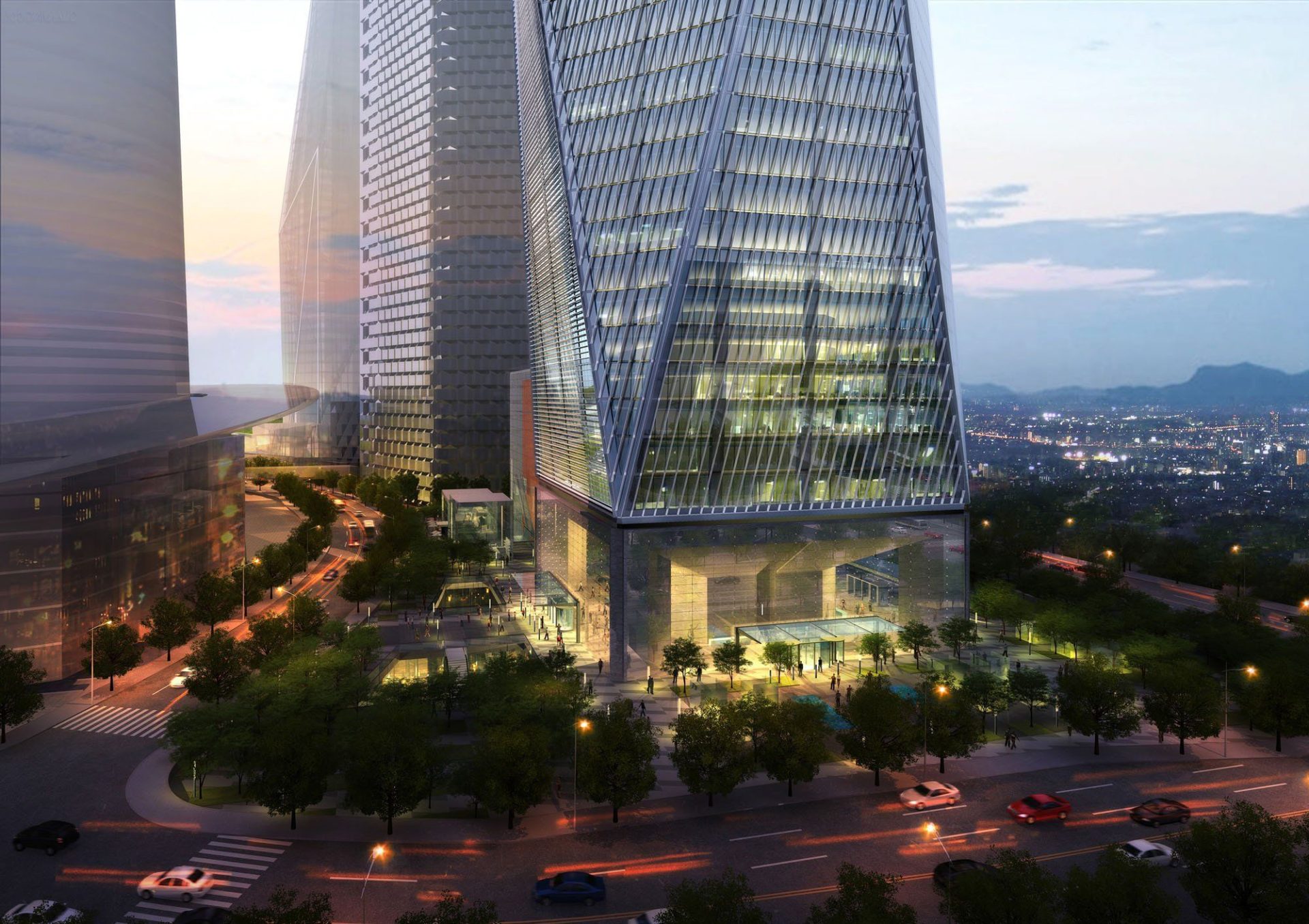 Diagonal Tower | SOM - Arch2O.com