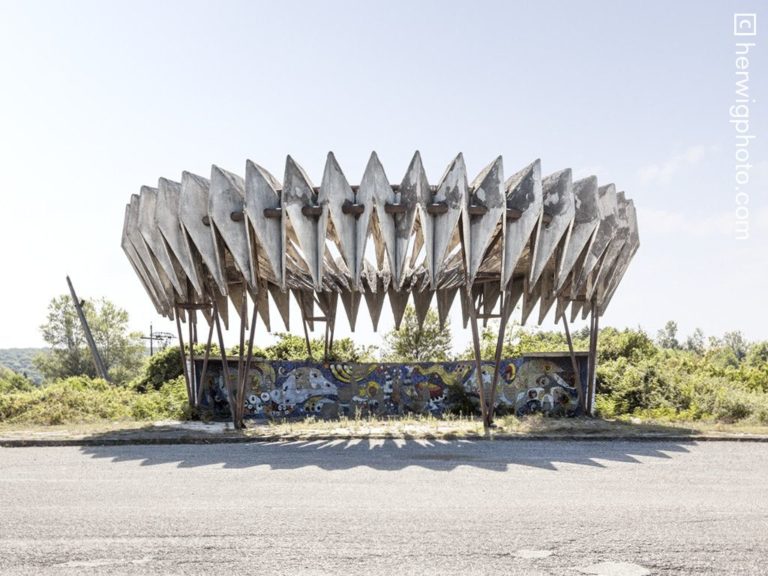 Photographer Christopher Herwig Captures the Unusual ‘Soviet Bus Stops ...