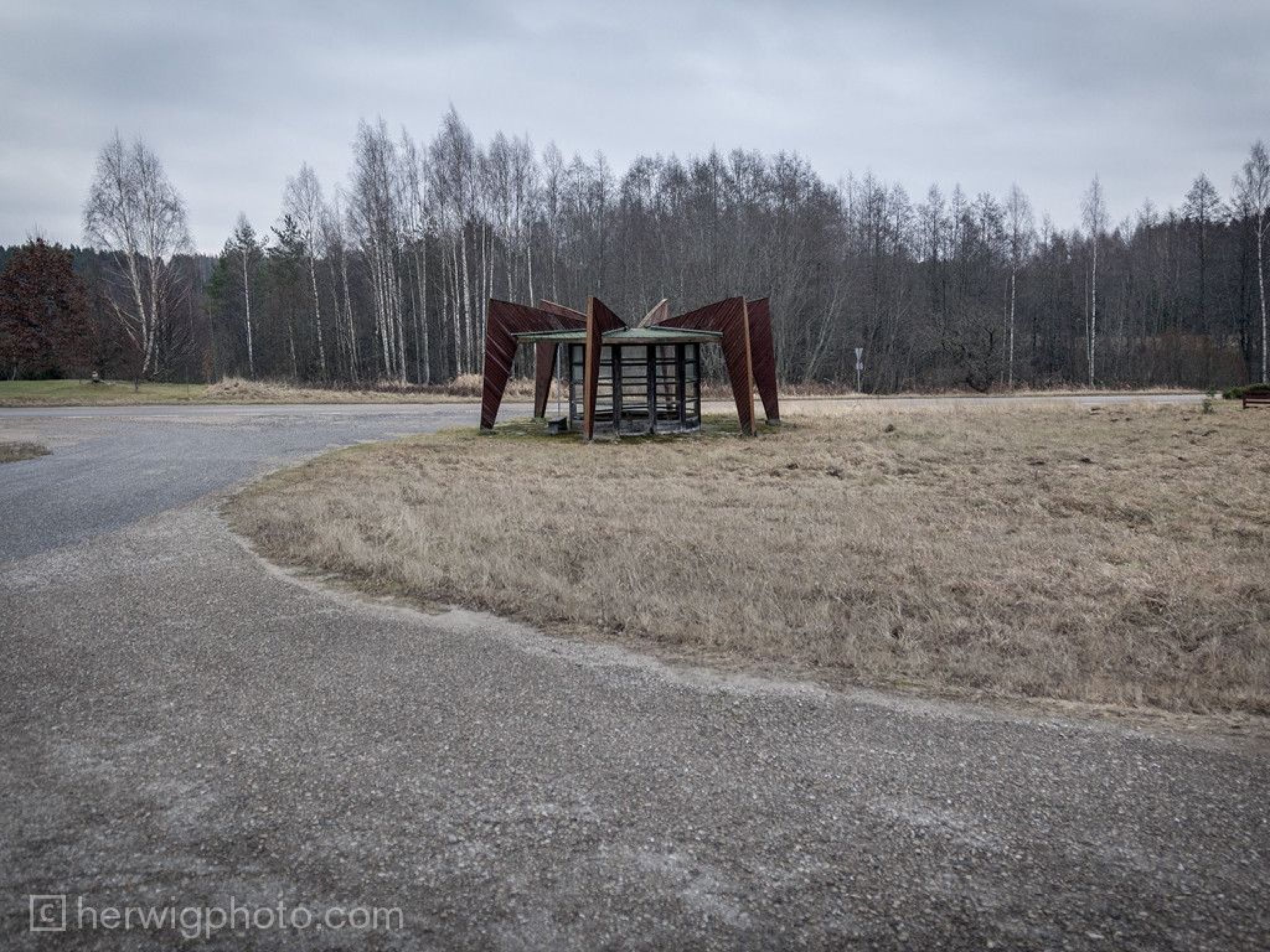 Photographer Christopher Herwig Captures the Unusual ‘Soviet Bus Stops ...