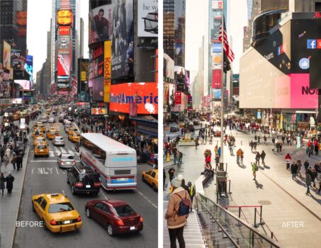 Renovated Times Square by Snøhetta Opens Officially to the Public ...
