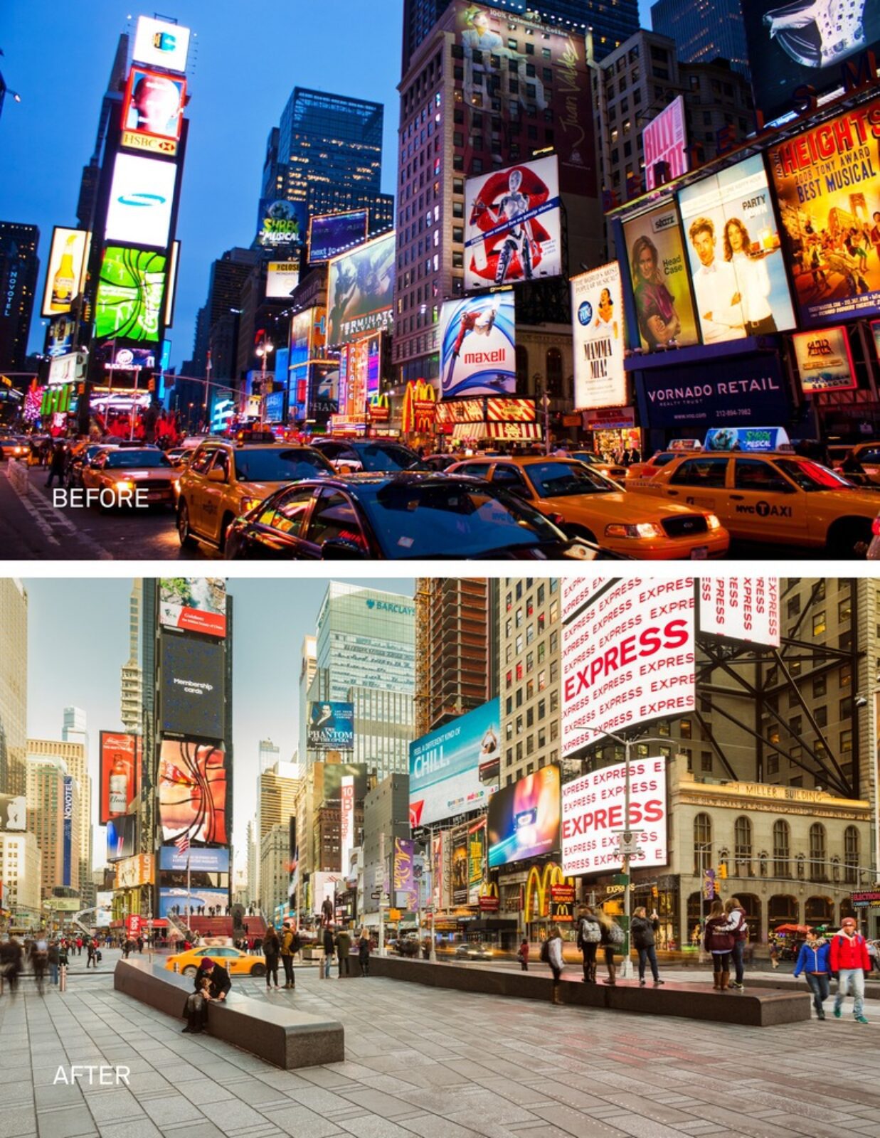 Renovated Times Square by Snøhetta Opens Officially to the Public ...