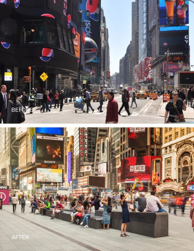 Renovated Times Square by Snøhetta Opens Officially to the Public ...
