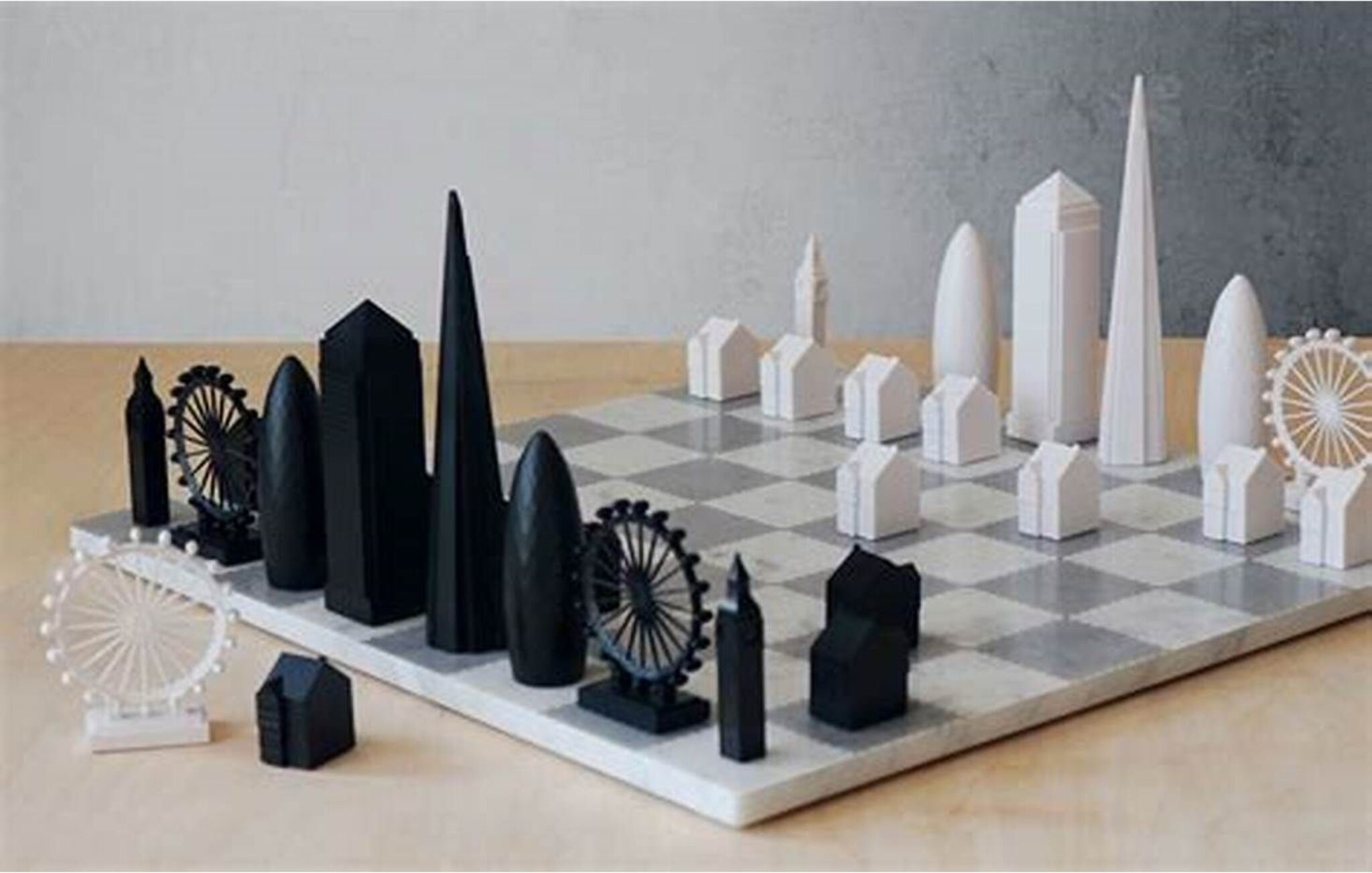 Architectural Landmarks of New York City Featured in New Chess Set by ...