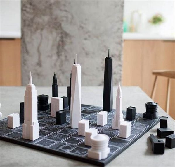 Architectural Landmarks of New York City Featured in New Chess Set by ...