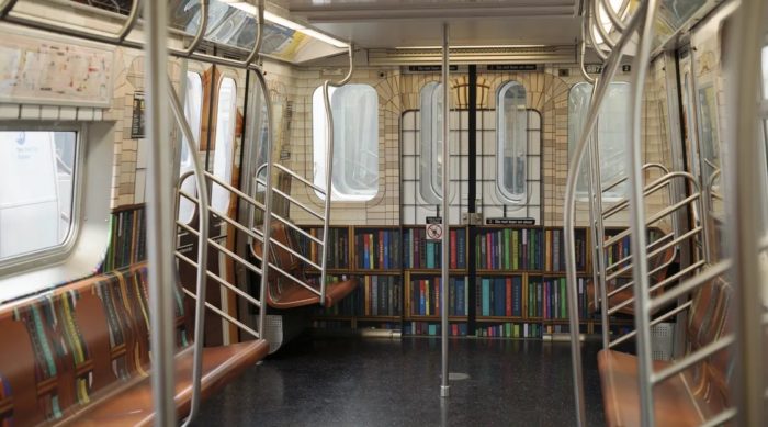 "Subway Library" Train in New York City - Arch2O.com