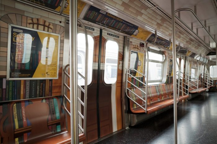 "Subway Library" Train in New York City - Arch2O.com