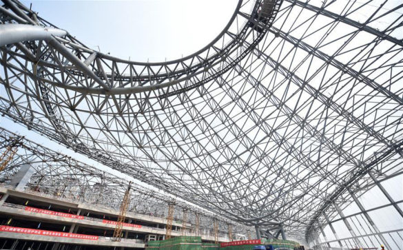Aerial Photos Reveal Structure of New Beijing Daxing Airport Terminal ...