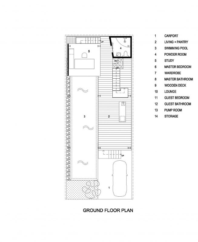 Slanted House | Budi Pradono Architects - Arch2O.com