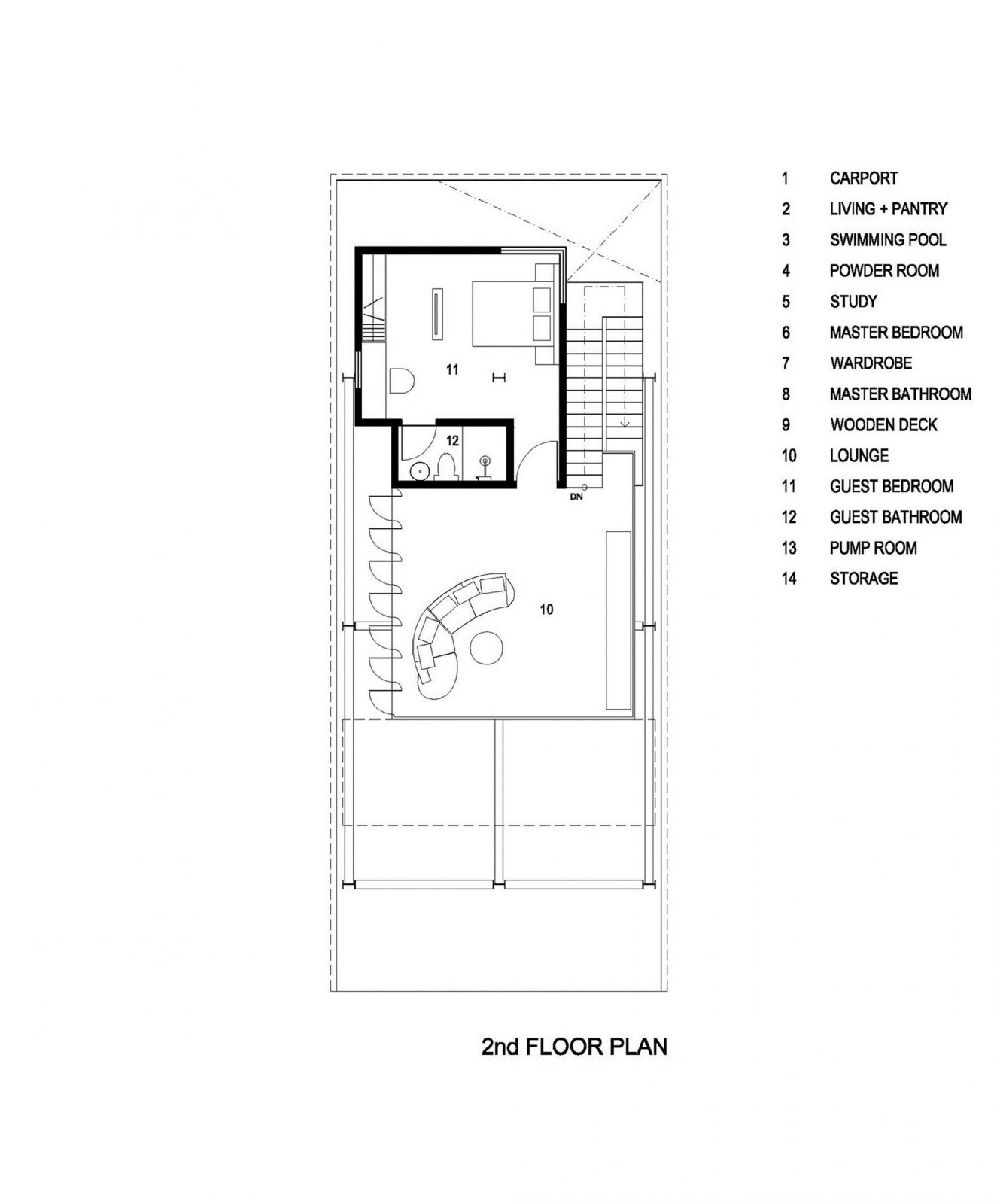 Slanted House | Budi Pradono Architects - Arch2O.com